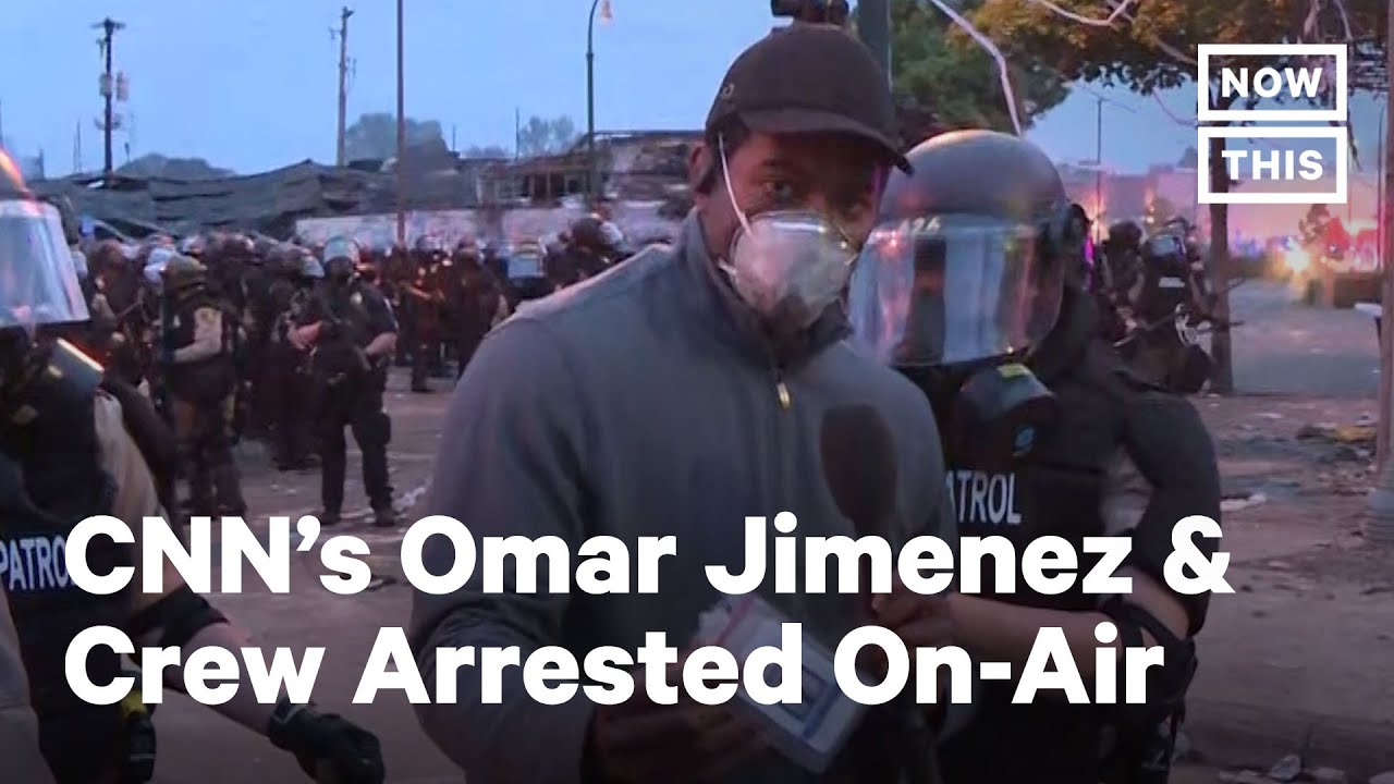 CNN Reporter and Crew Arrested Live On-Air in Minneapolis | NowThis ...