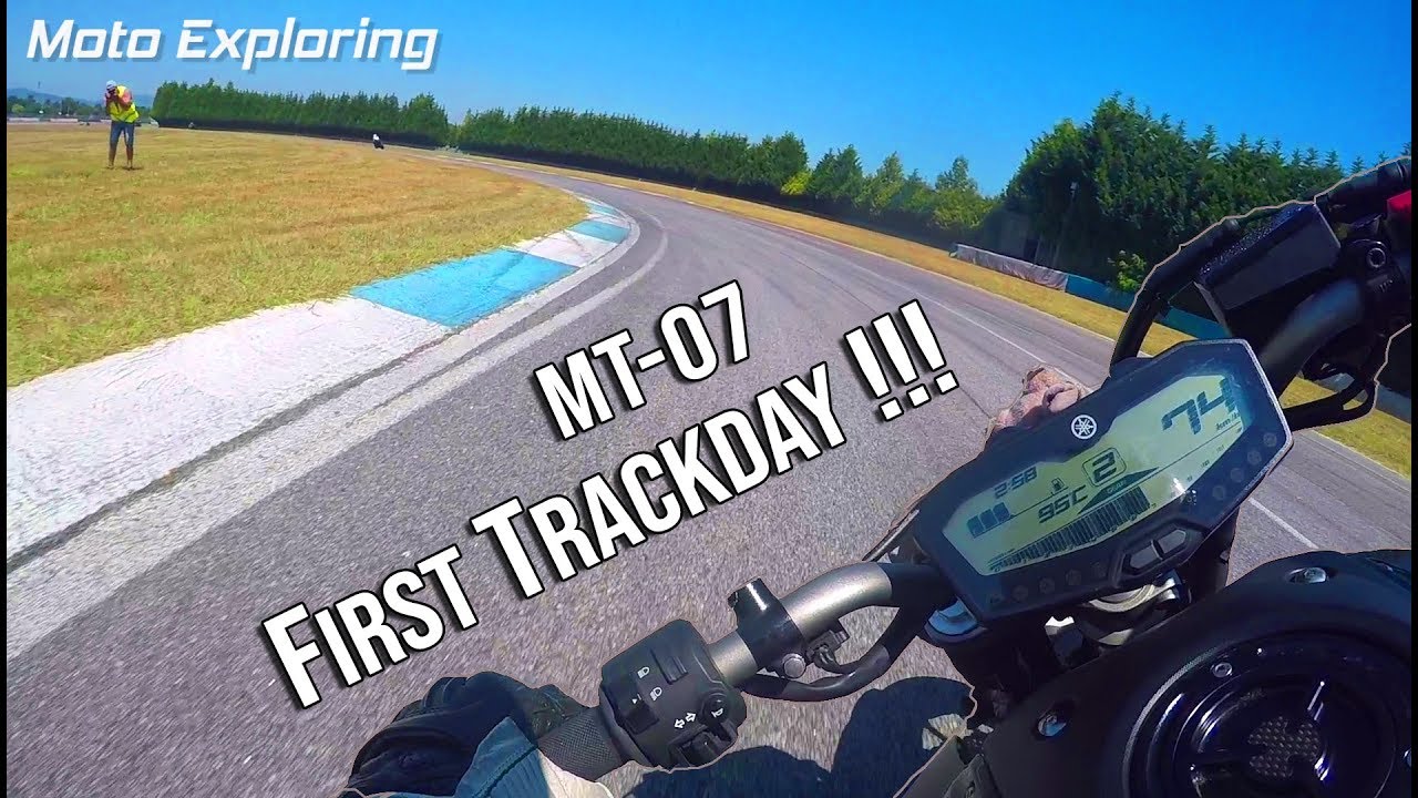 Yamaha MT-07/FZ-07 with Sc Project & Quickshift ️ First Trackday⚠️Fun 😈 ...