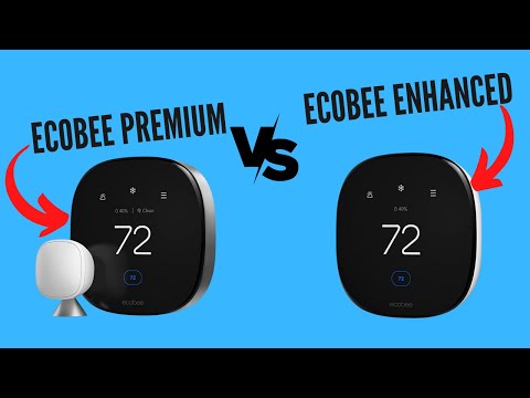 Ecobee Smart Thermostat Premium vs Ecobee Smart Thermostat Enhanced