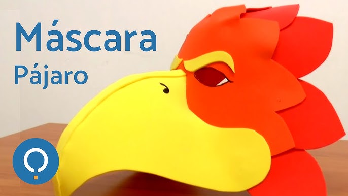 Máscara Lobo Mau em EVA - bad wolf mask (foam) - злая маска волка👧 ...