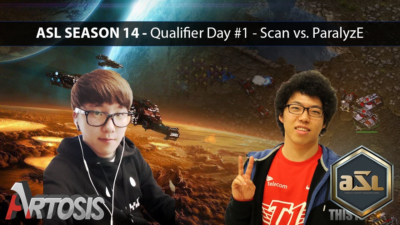 ASL Qualifier Day 1 - Scan vs. Paralyze - Game 1 - YouTube