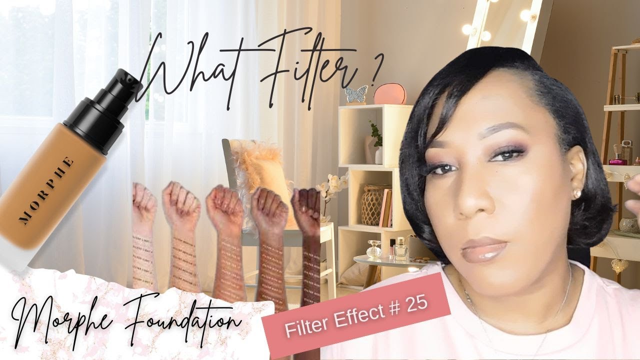 Morphe Filter Effect Foundation #25:Review and Demo - YouTube
