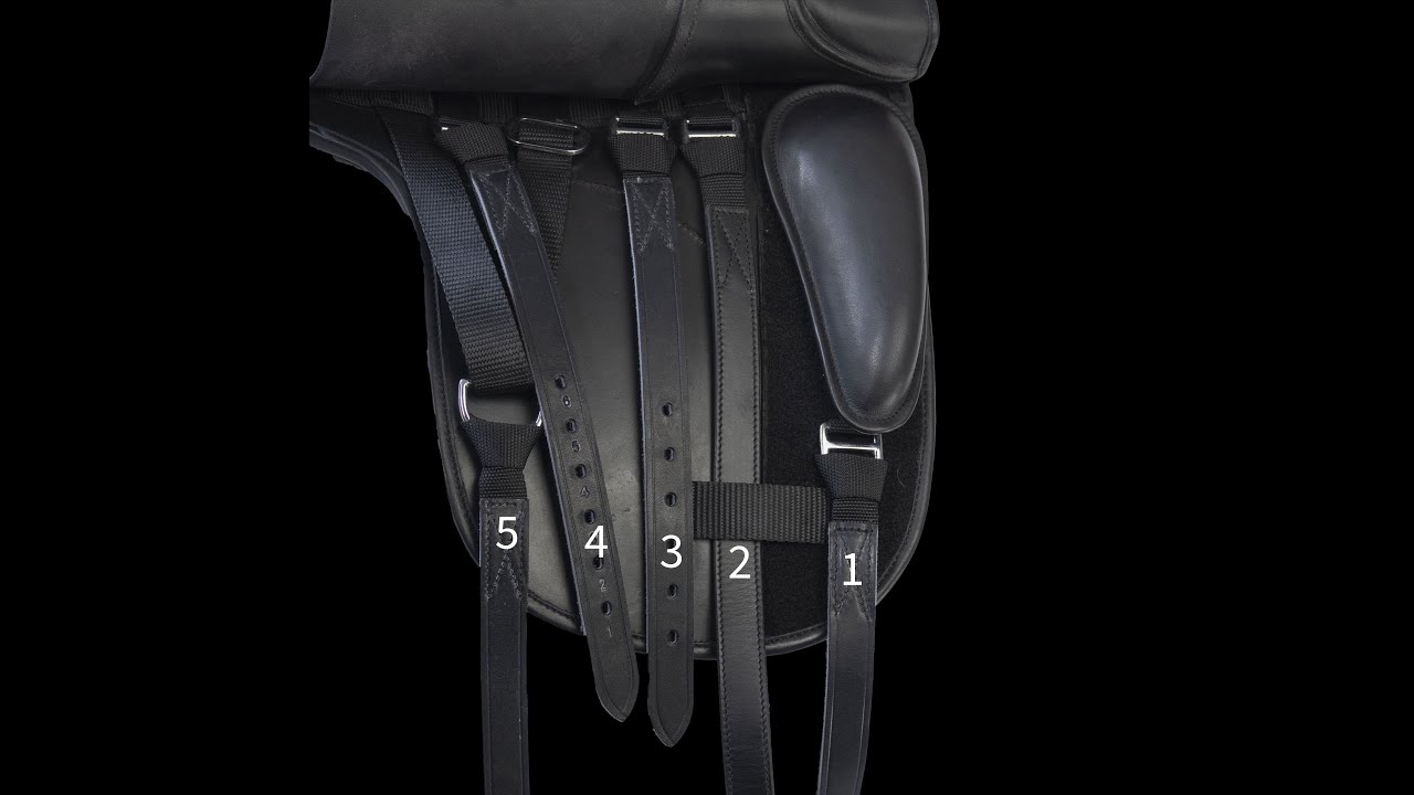 Girthing options for Hidalgo leather tree English saddles - YouTube