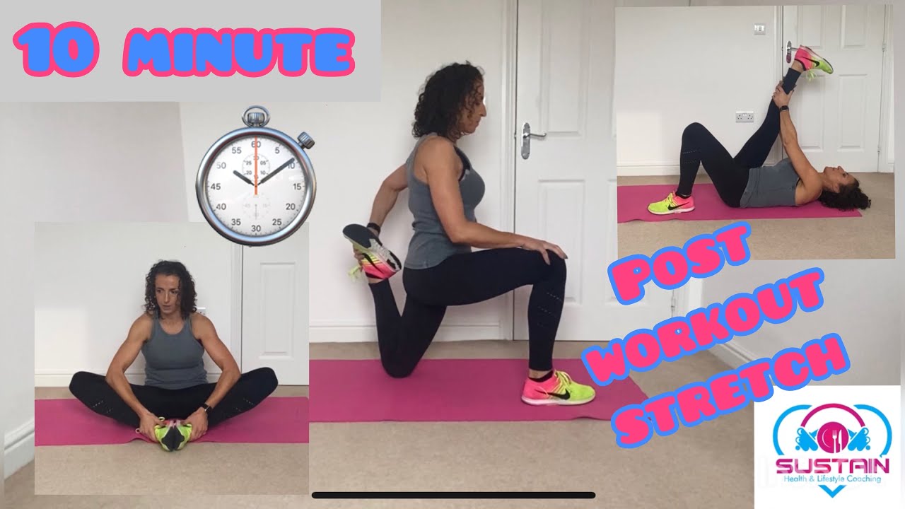 10 MINUTE Static Stretch Routine ⏱QUICK FULL BODY Post Workout ...