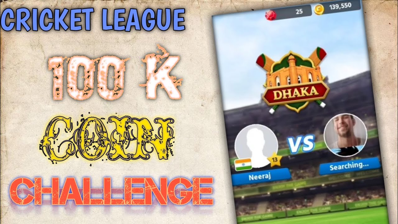 1,00,000 COIN CHALLENGE IN CRICKET LEAGUE NOOB TO PRO 🤑 - YouTube