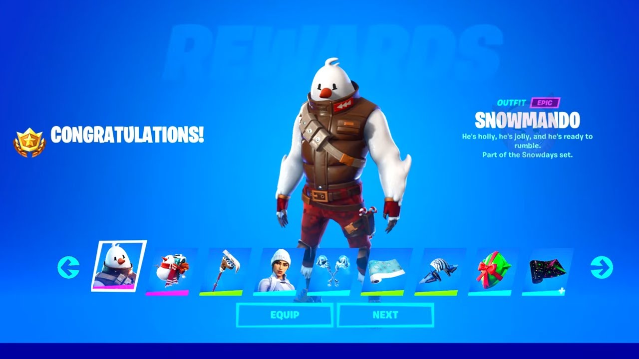 How to get FREE Snowmando Skin in Fortnite! Complete All 9 Operation ...