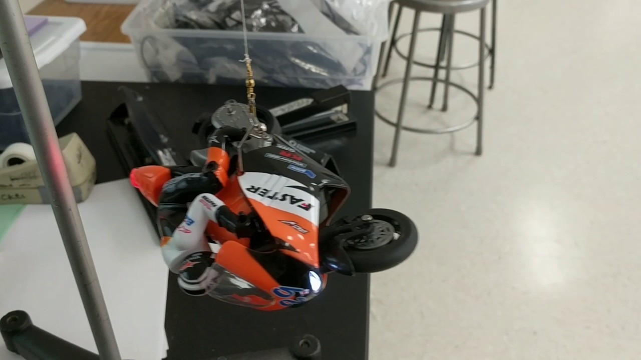 Spinning Motorcycle - YouTube