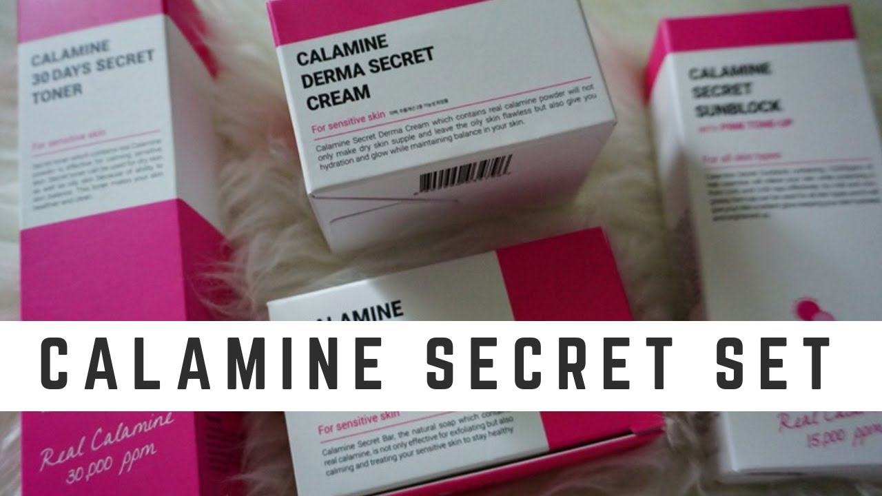 Ksecret Dubai | Calamine Secret Set | REVIEW - YouTube