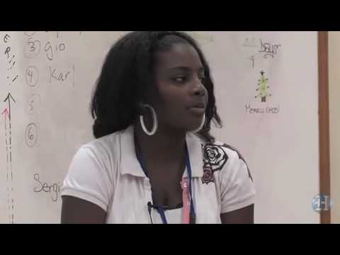 Deaf high school teacher inspires - YouTube