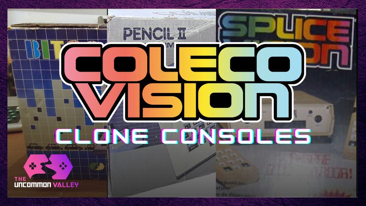 A Look At ColecoVision Clone Consoles | The Uncommon Valley - YouTube