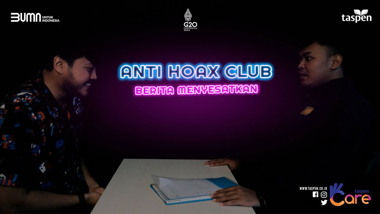 Anti Hoax Club - Berita yang Meresahkan - YouTube