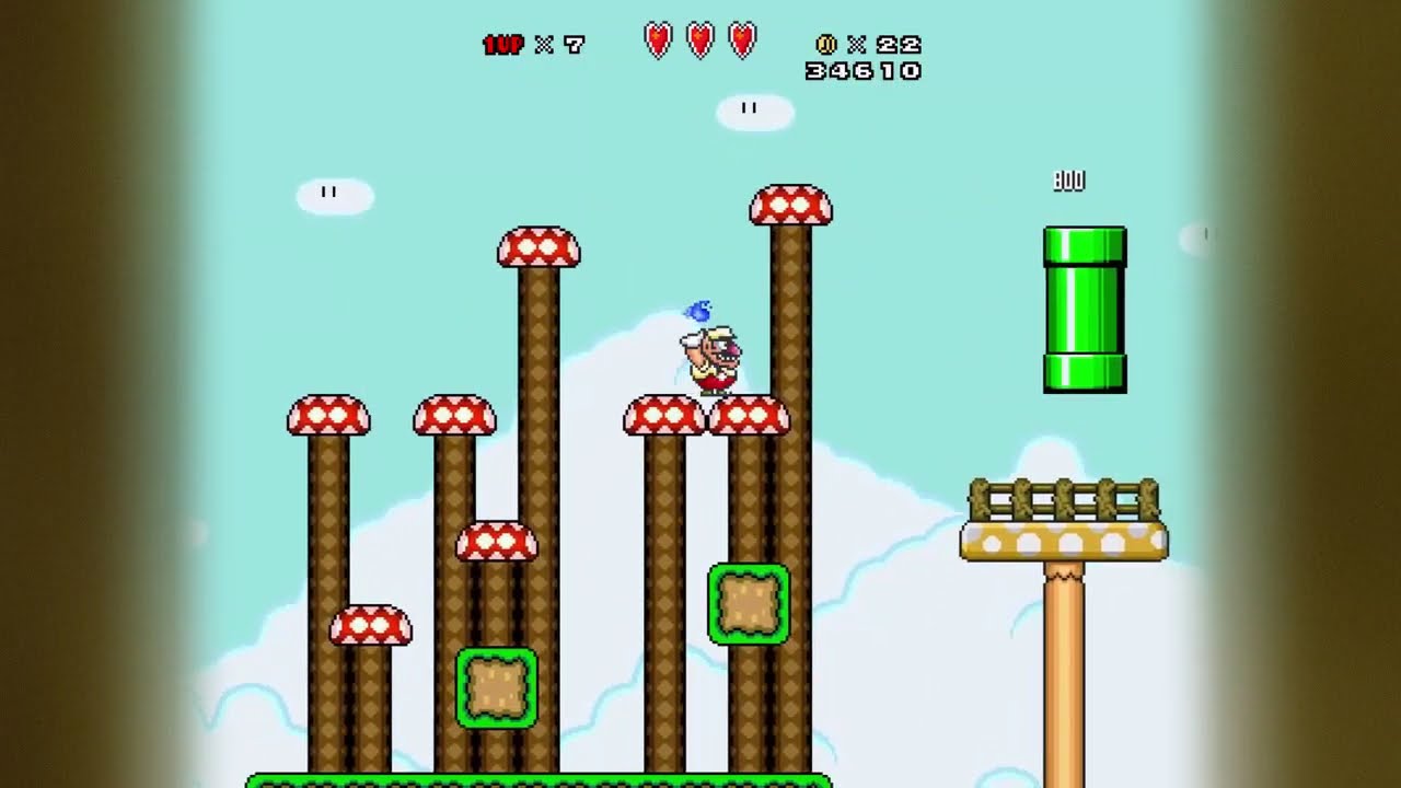 Super Mario Bros. X (SMBX) - Super Wario Bros. playthrough (Old) - YouTube