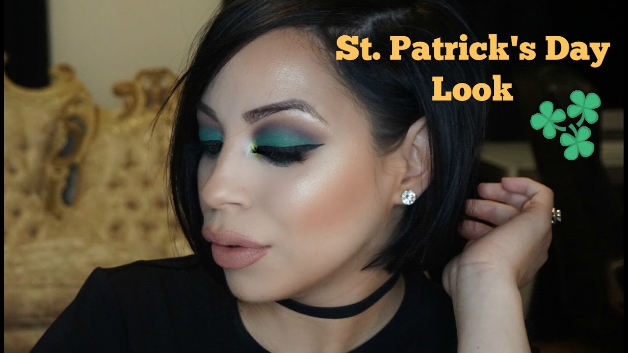 ST. PATRICK'S DAY INSPIRED MAKEUP (TUTORIAL) - YouTube