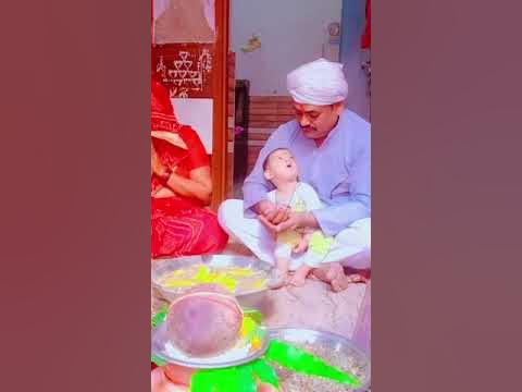 enjoy lifestyle B #youtubeshorts @dadaji vah dadi ji aur poti ke sath havan karte hue 2033 - YouTube