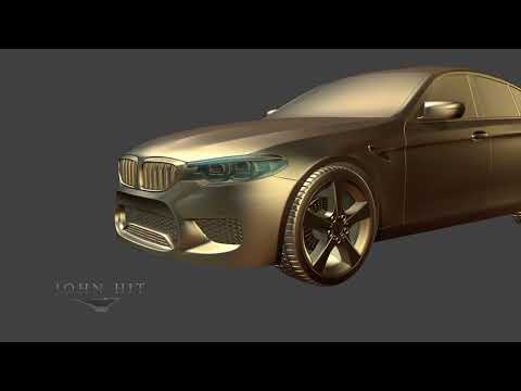 3D Car Modeling | Blender 2.83 | BMW M5 F90 - YouTube