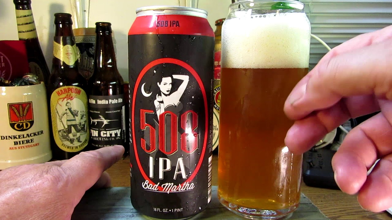 BAD MARTHA 508 IPA,RONS BEER REVIEWS & TOOLS # 522 - YouTube