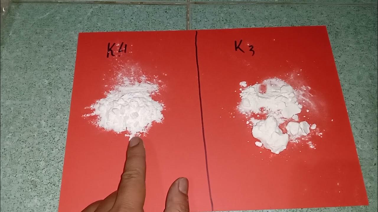 Nhận biết, phân biệt K3(kclo3) - K4(kclo4) một cách trực quan nhất ...