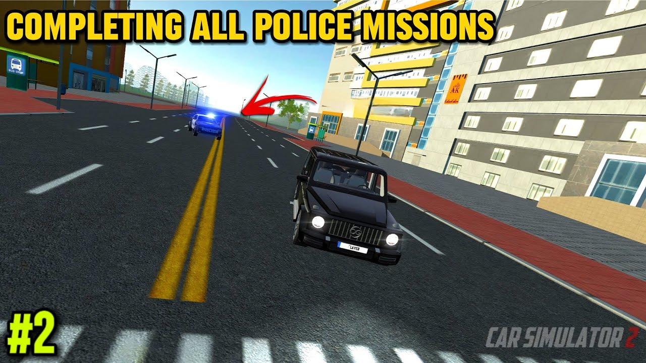 Car Simulator 2 - Completing All Police Missions | Part 2 - YouTube