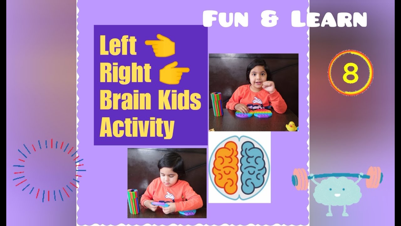 Left & Right Brain Fun Activity | Hand Eye Coordination Activity ...