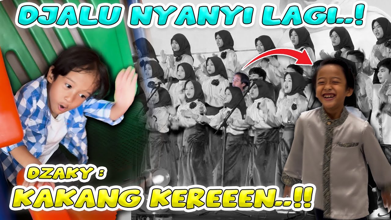 DZAKY : "KAKANG KEREN..!!" DJALU TAMPIL DI PERPISAHAN..!! - YouTube
