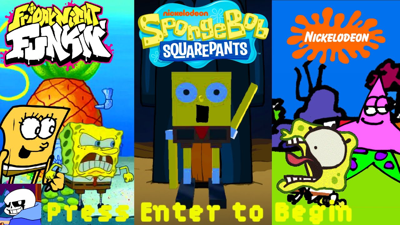 FNF SPONGEBOB PNG CONTINUE #spongebob #patrick - YouTube