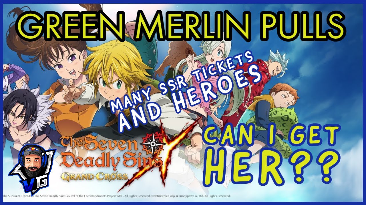 7DS Grand Cross Green Merlin Pulls | Stream summons for Merlin - YouTube