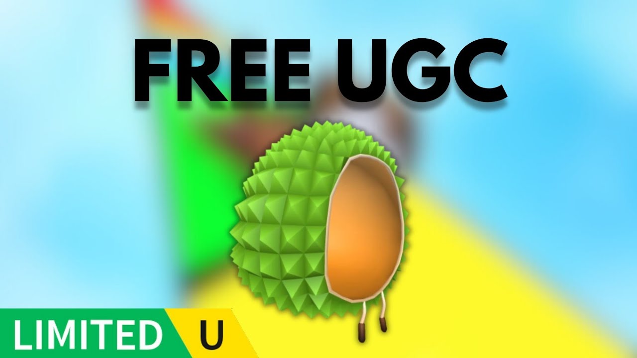 How To Get "Durian Hood" Free UGC In Roblox - YouTube