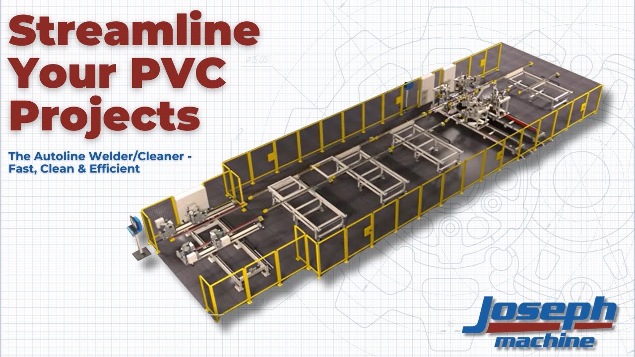 Joseph Machine JFlow PVC Welder/Cleaner - YouTube