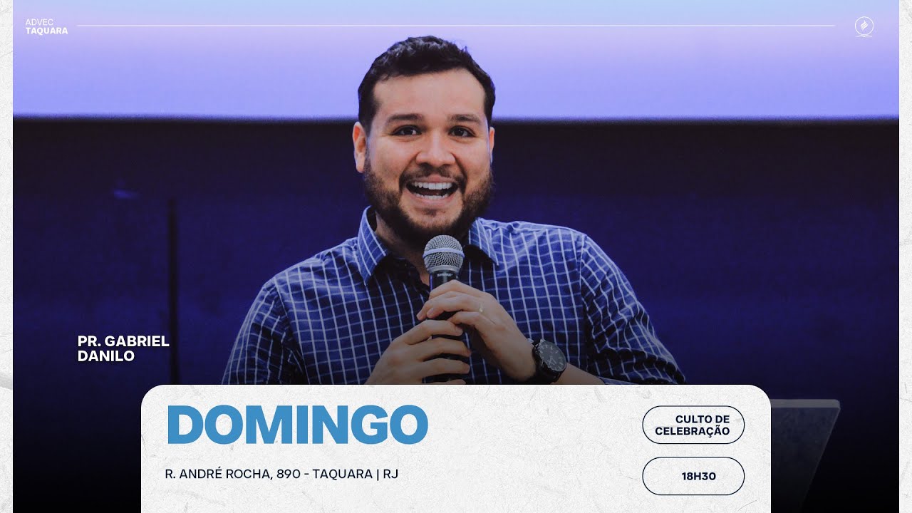 Culto de Celebração | Pr. Gabriel Danilo | 06/08/2023 - YouTube