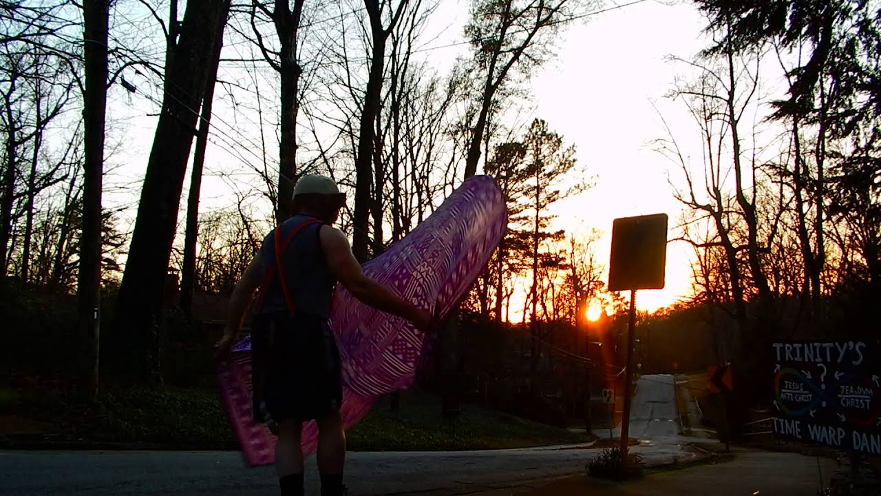 December 27th, 2015 Flagging Dance Only with purple flags We Three ...