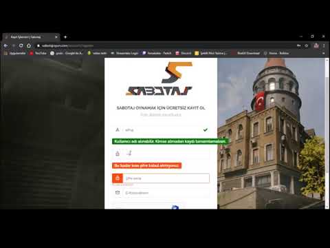 YENİ TÜRK FPS OYUNU SABOTAJ ! NASIL KAYIT OLUNUR ? (2.PART)