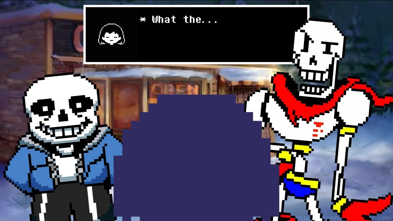 Meeting GOOFY Skeletons in Undertale - YouTube