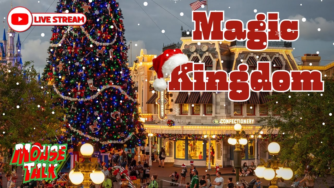🔴 LIVE: STREAM WEEK at Magic Kingdom for an early Sunday Morning Stream ...