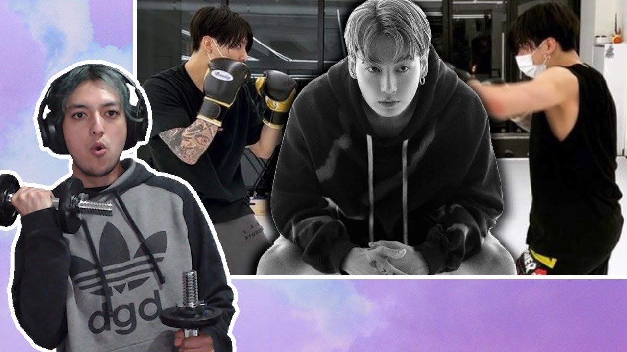 Let's watch Jungkook workout for 10 minutes to motivate ourselves ...