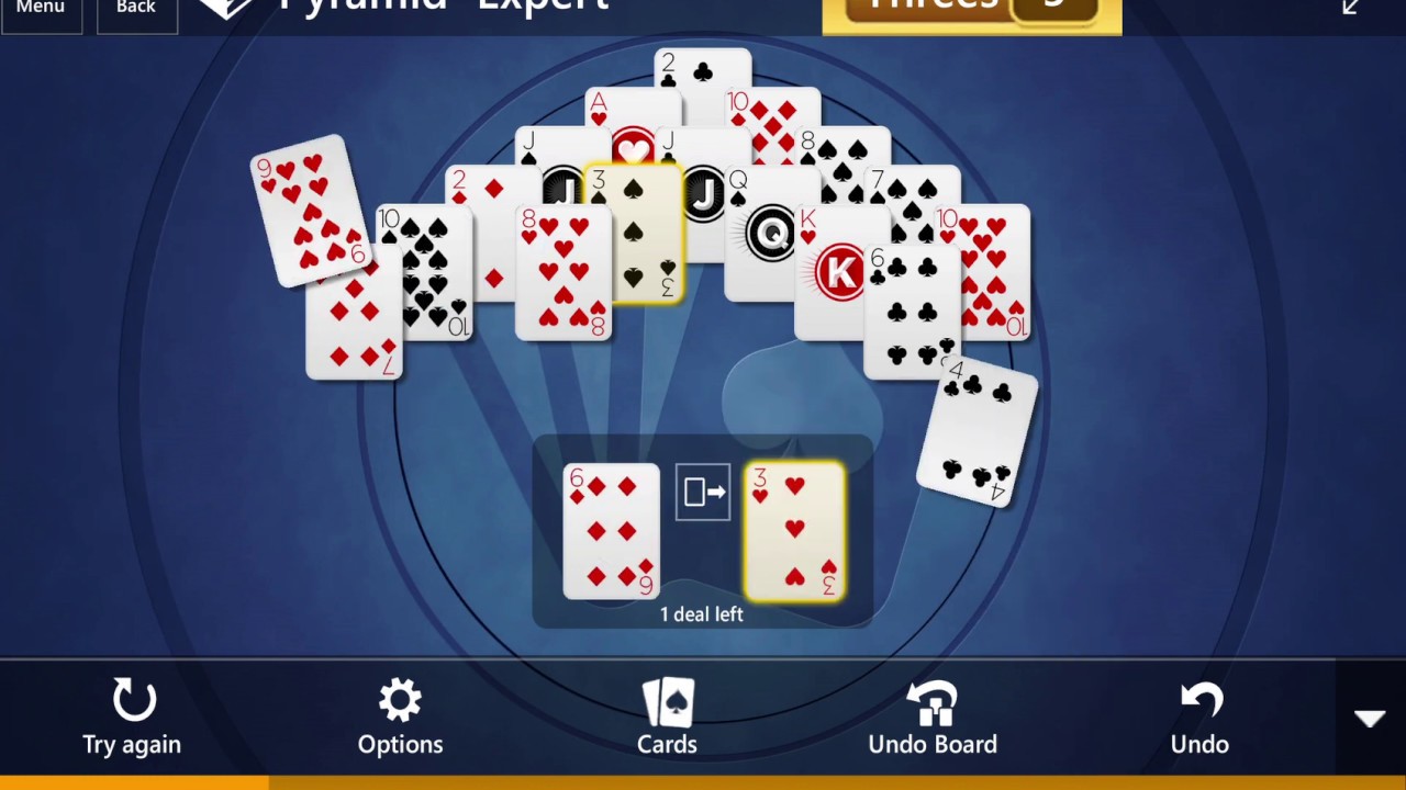 Microsoft Solitaire Collection: Pyramid - Expert - March 23, 2020 - YouTube