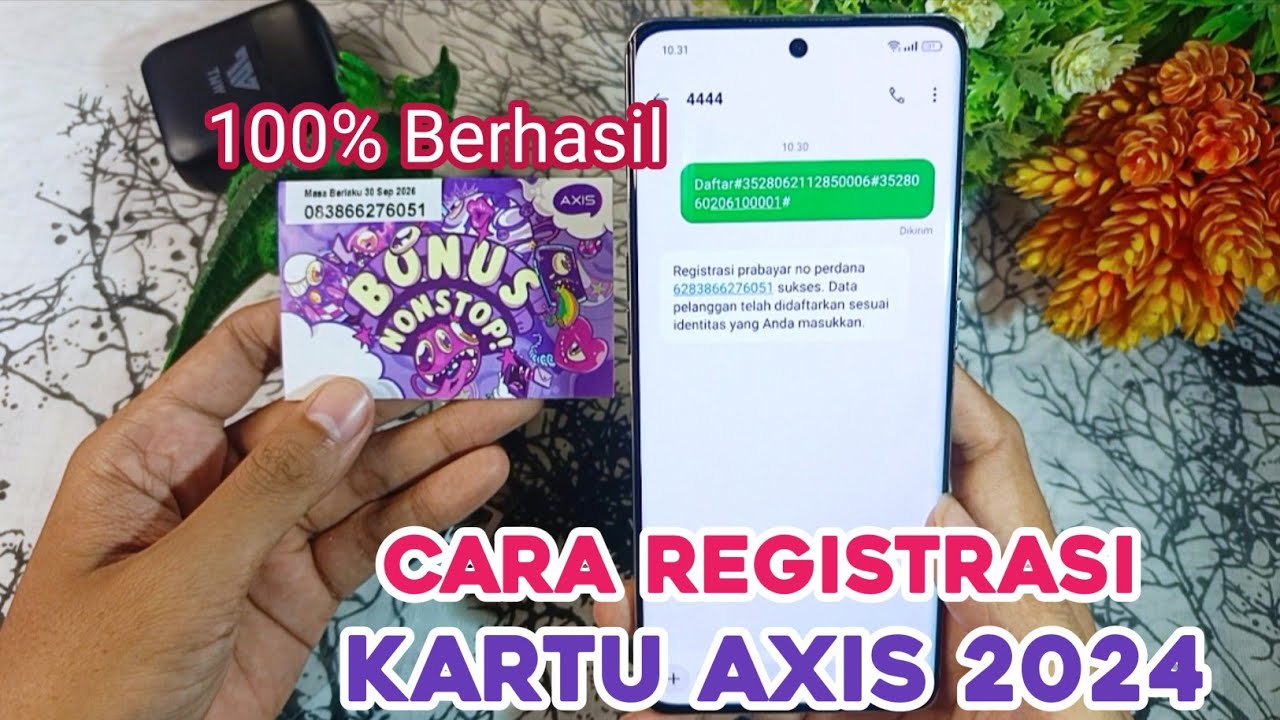 Terbaru || Cara Registrasi Kartu Axis 2024 - YouTube