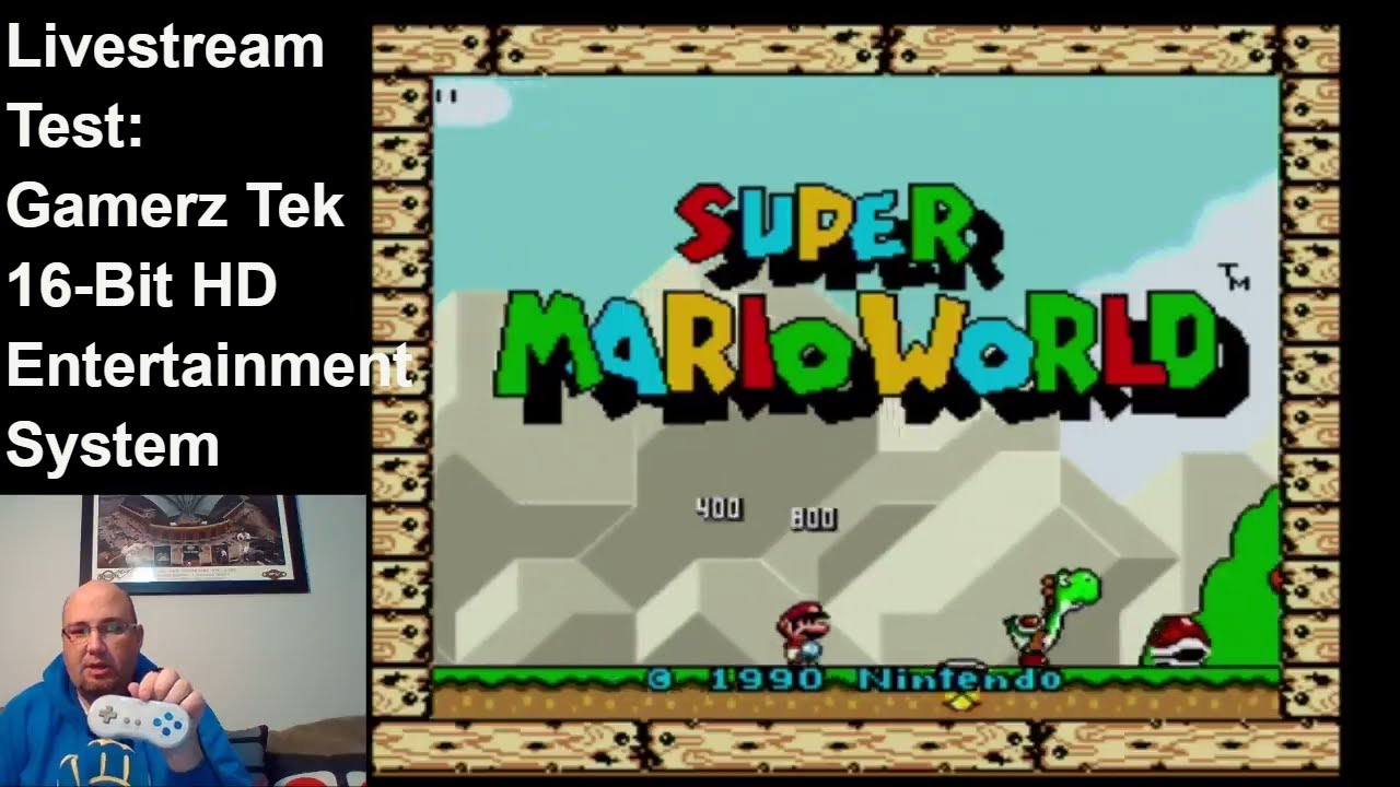 New Livestream Testing - Gamerz Tek 16-Bit HD Entertainment system ...