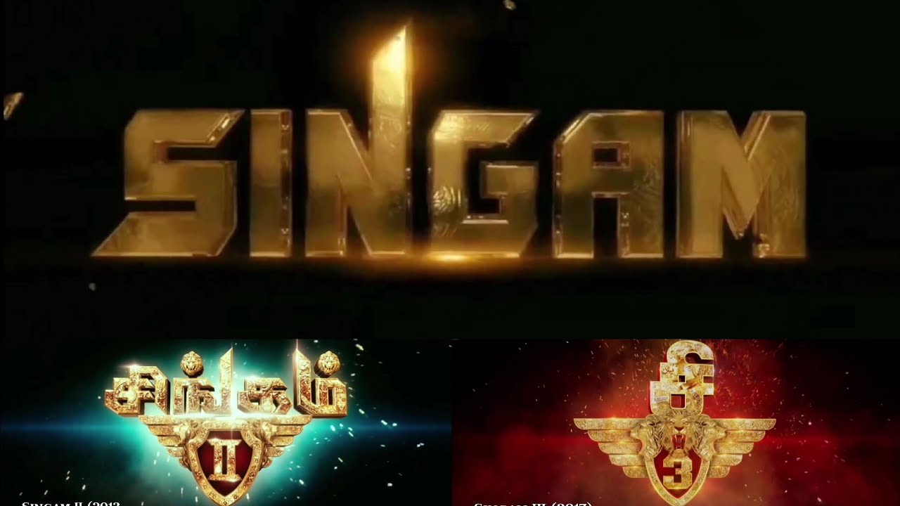 Singam I,II,III Title Card Collection - YouTube