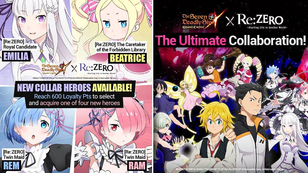 RE:ZERO COLLAB FINALLY HERE!!! FINAL BOSS JERICHO/GUILA!!! (7DS Info ...