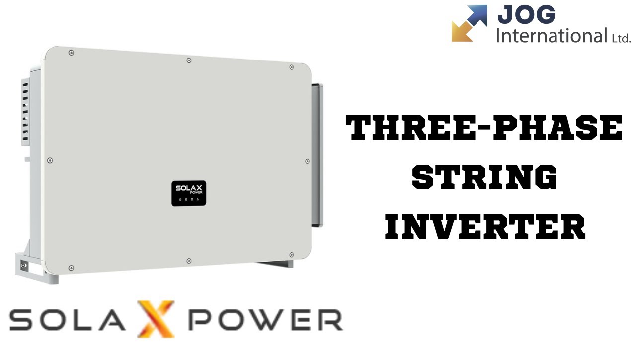 Three Phase String Inverter | SOLAX X3 Forth - YouTube