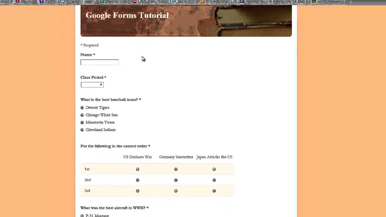 Assigning a Google Forms Test on Edmodo - YouTube