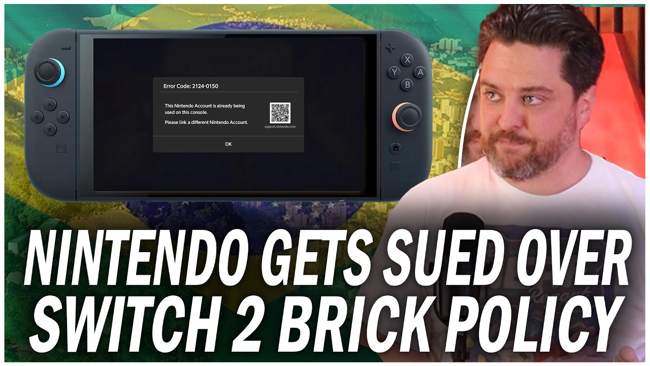Nintendo Hit with Lawsuit for Bricking Switch 2 Consoles - YouTube
