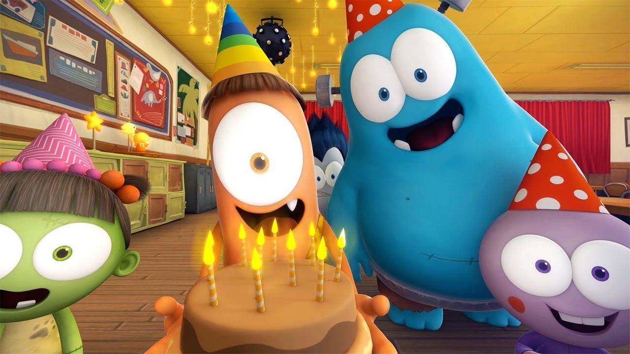 Spookiz - Spookiz Birthday Party | Happy Birthday | Funny Cartoon for ...