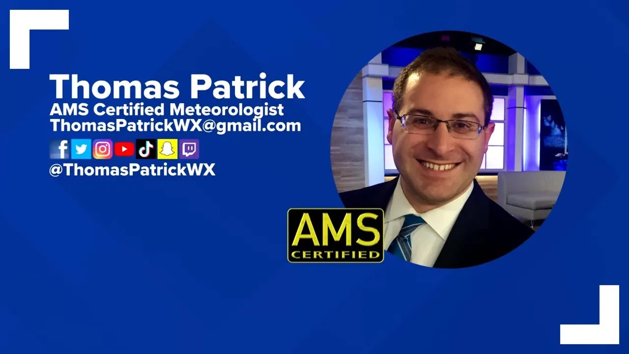 Meteorologist Thomas Patrick - Weather Reel - October '25 - YouTube