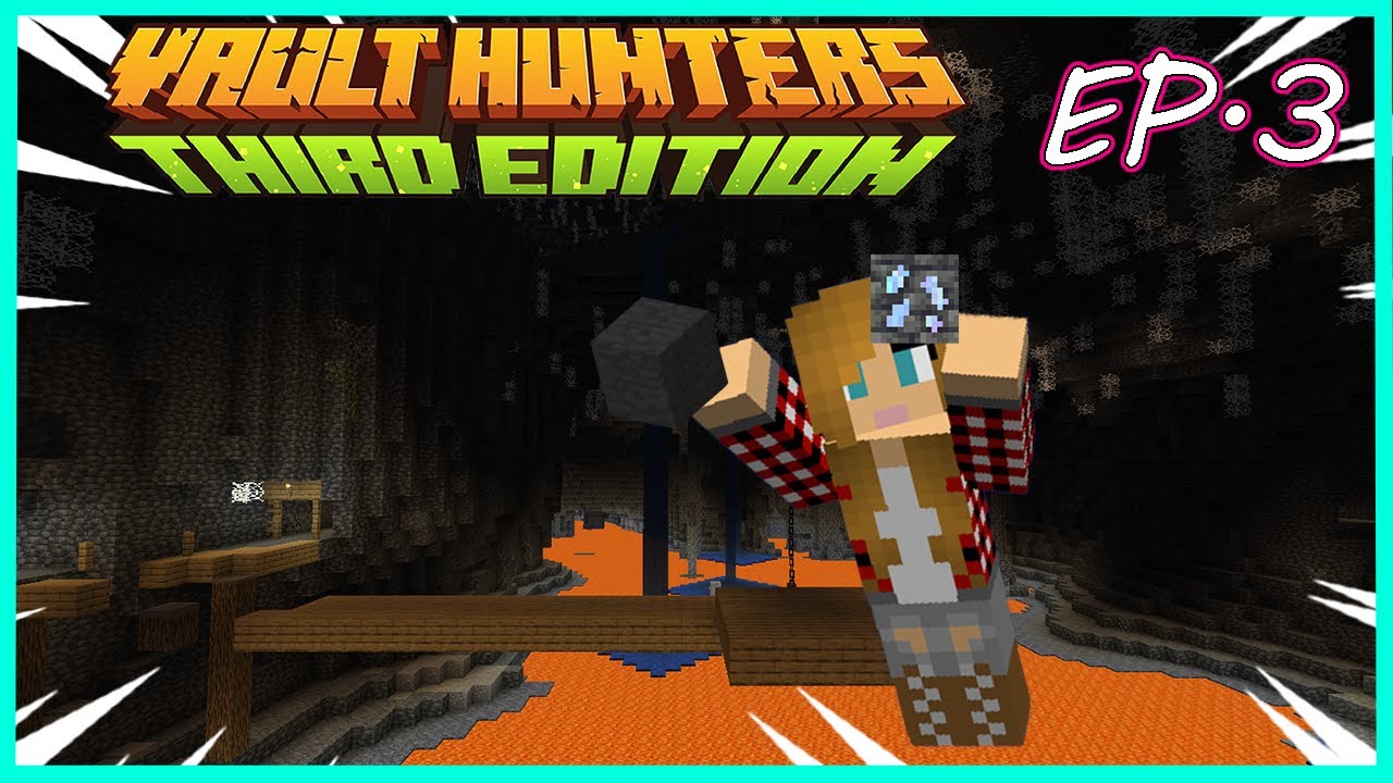 Minecraft Vault Hunters Ep. 3 - Chromatic Iron and Vault Stone - YouTube