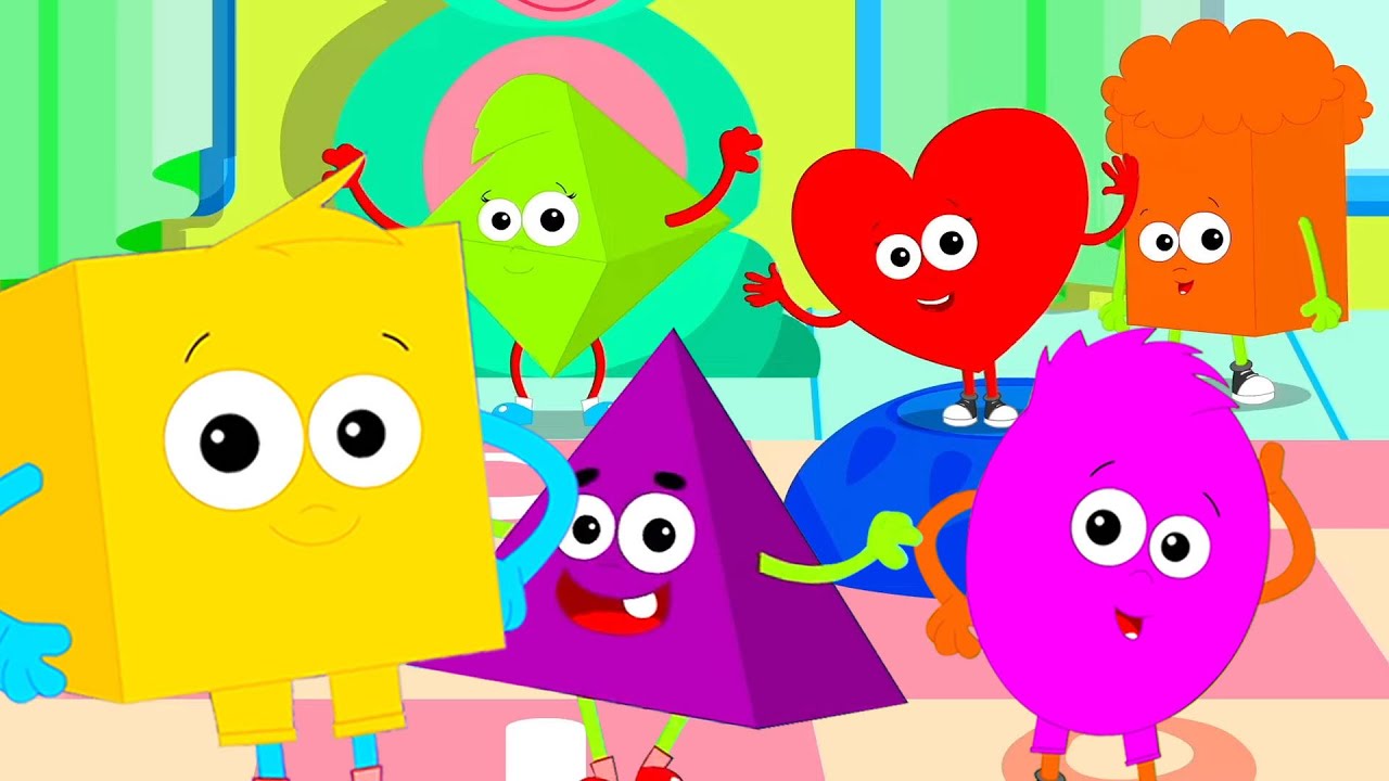Learn Shapes & Colors - Fun Educational Video for Babies - YouTube