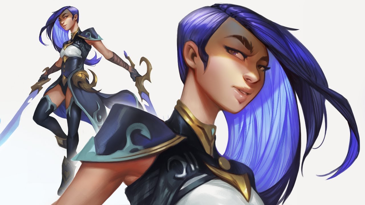 Meet NIRETSA! ️ Digital Painting Tutorial - Sketch to Finish with ...