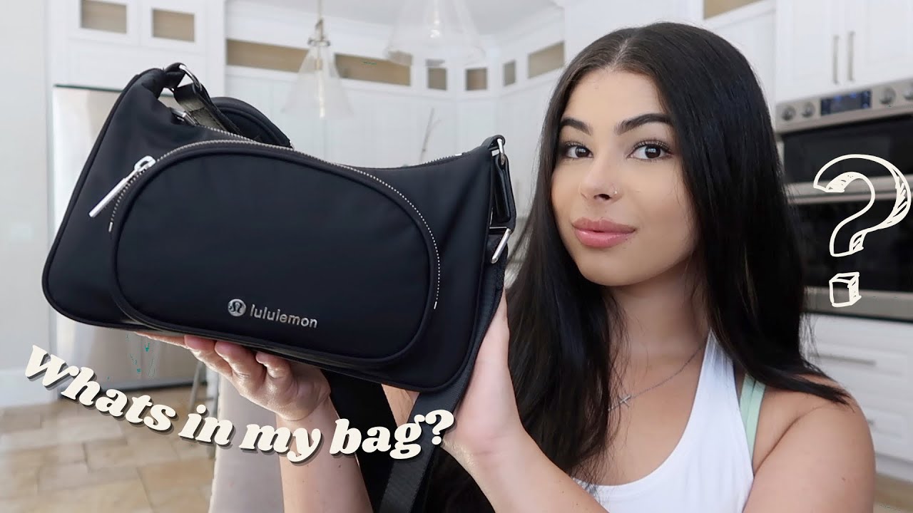What’s in my purse + review 2022 || Lululemon Crossbody with Nano Pouch ...