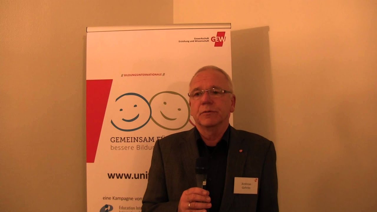 Andreas Gehrke (GEW, Germany) - YouTube