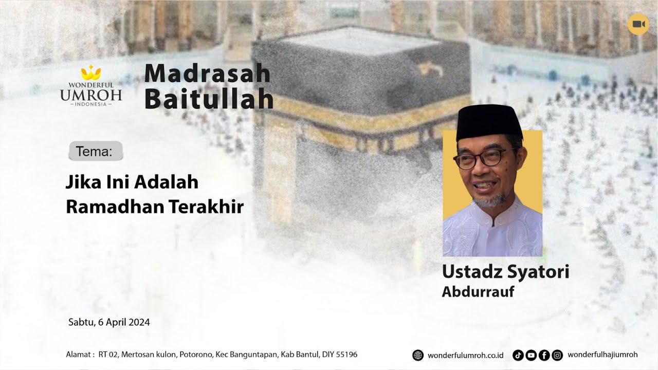 MADRASAH BAITULLAH EPS. 46 | 6 APRIL 2024 - YouTube